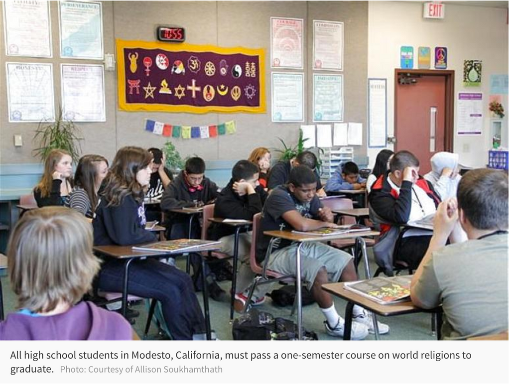 Religious Symbolism in Public Schools: French Laicite and American ...