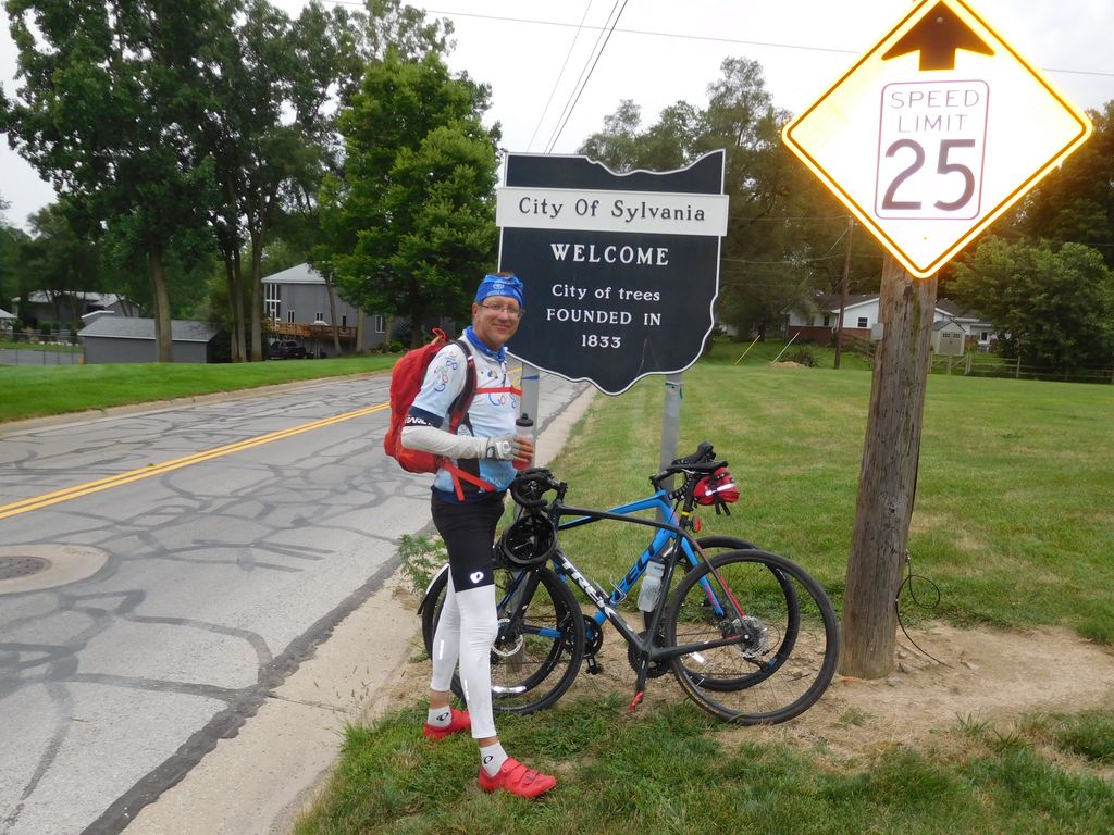 At the Ohio Michigan border | Prof. Jay Zagorsky